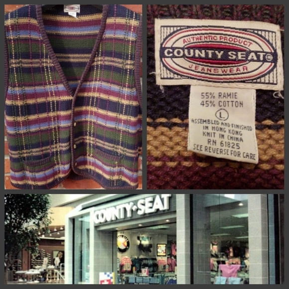 County Seat | Jackets & Coats | County Seat 9s L Vest | Poshmark